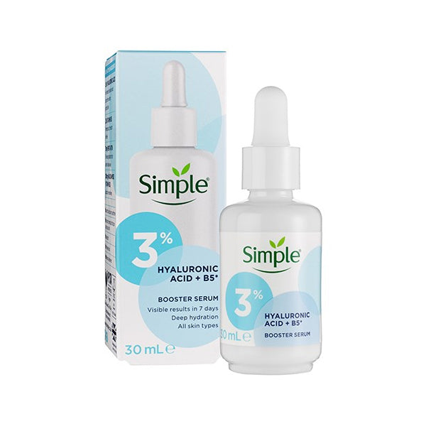 Simple Booster Serum 3% Hyaluronic Acid & B5 – The Beauty Garage